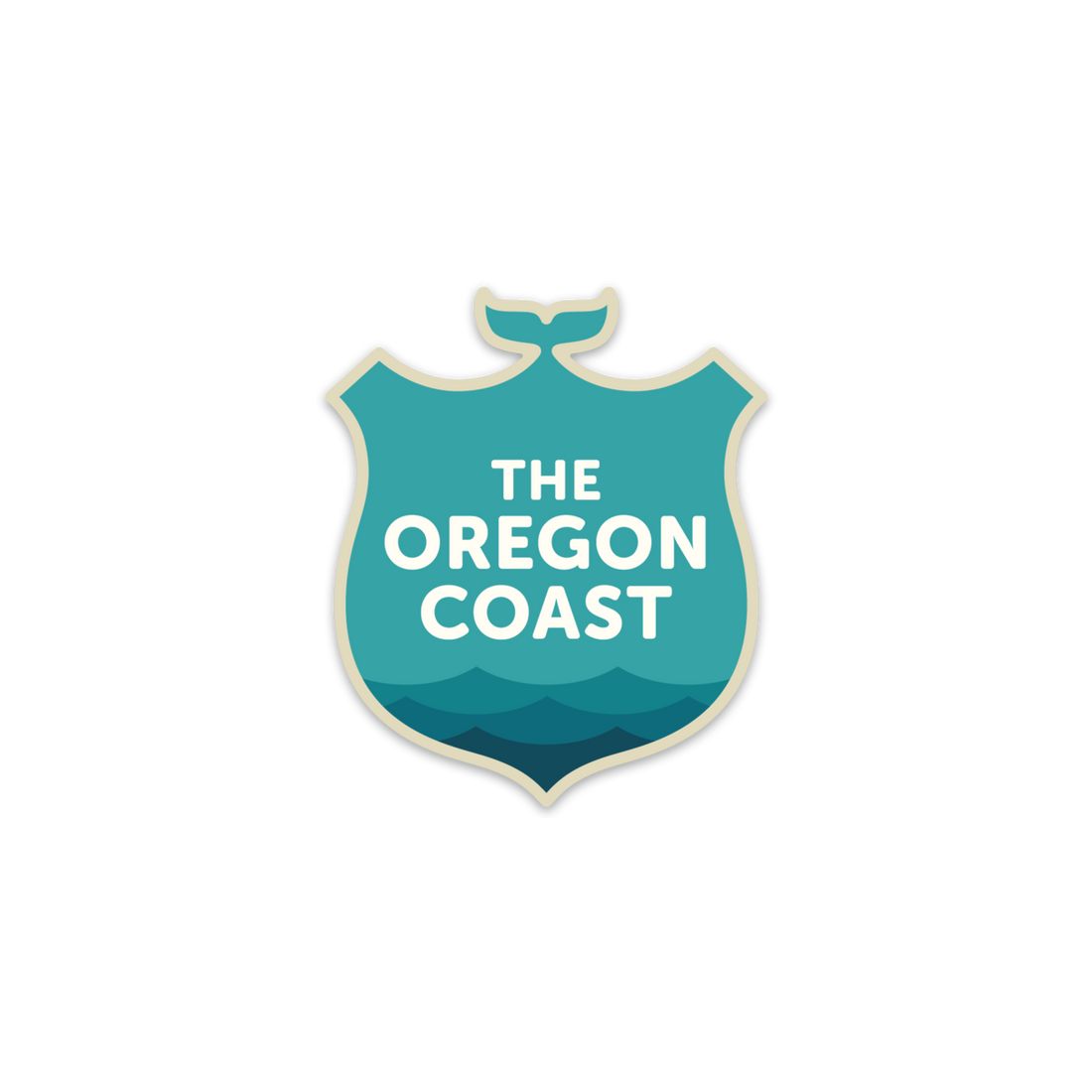 Official Oregon Coast Logo Sticker – Explore Lincoln City